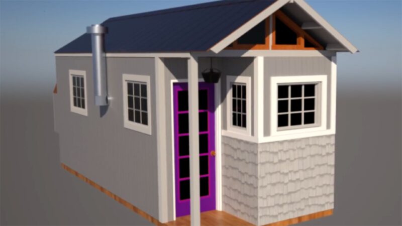 We Built an Amazing Off-Grid Tiny House on Our Homestead for a Customer ...